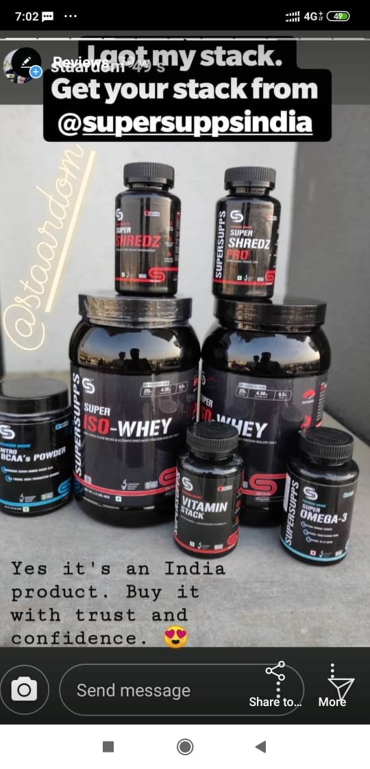 SuperSupps India's No.1 Quality Supplement - Improve Your Performance